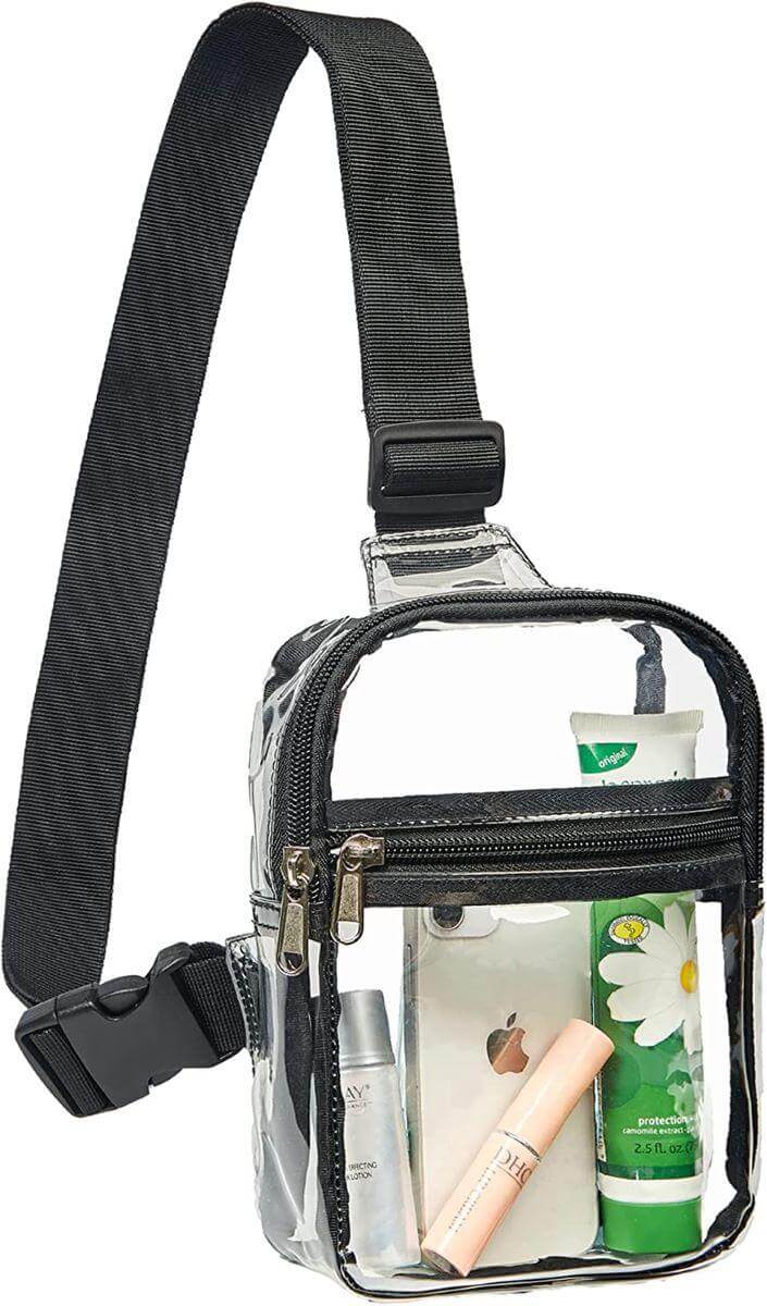 Breeze Though Security With 3 Stadium Approved Clear Fanny Pack ...